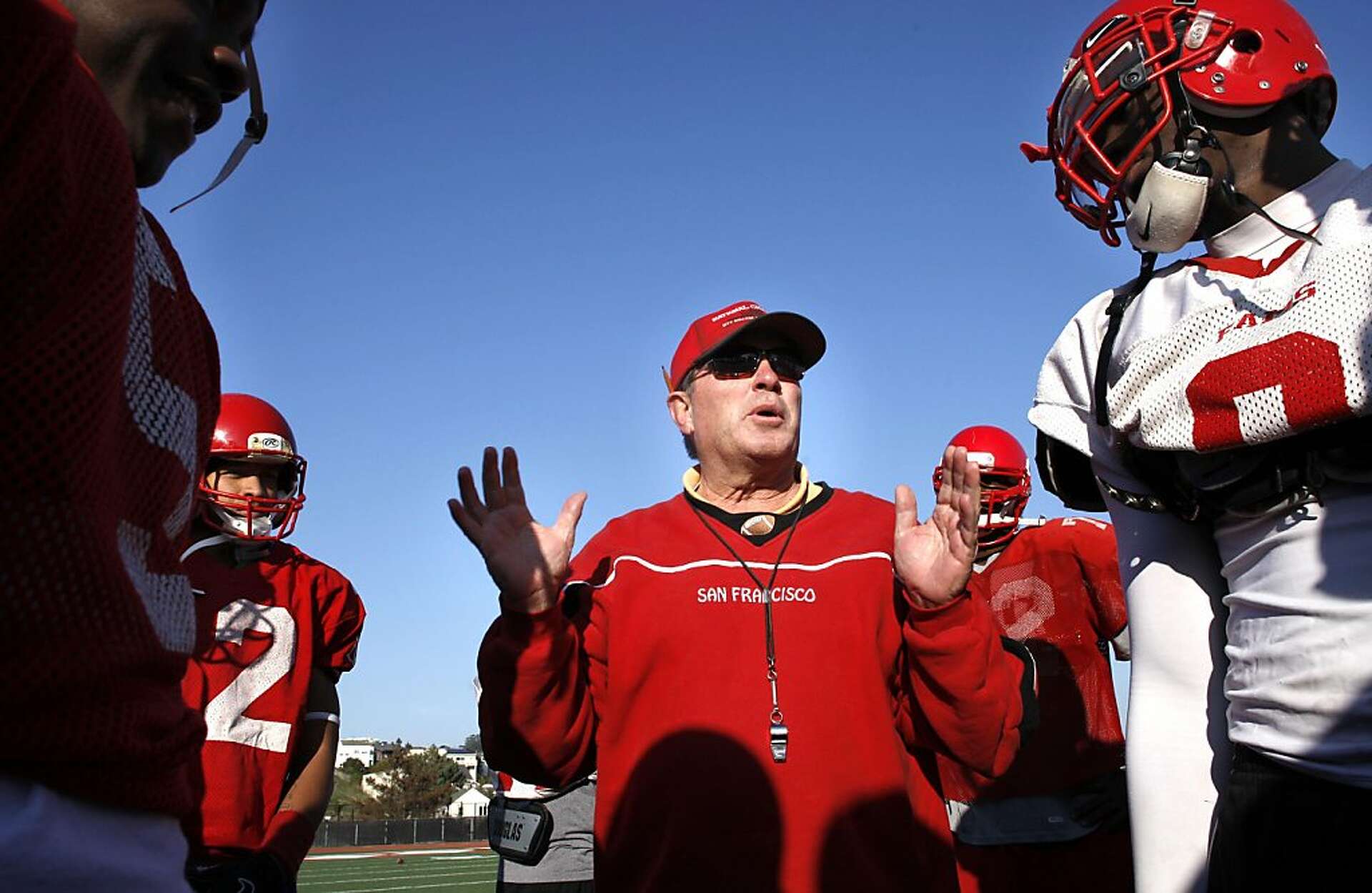CCSF football coach George Rush's winning ways