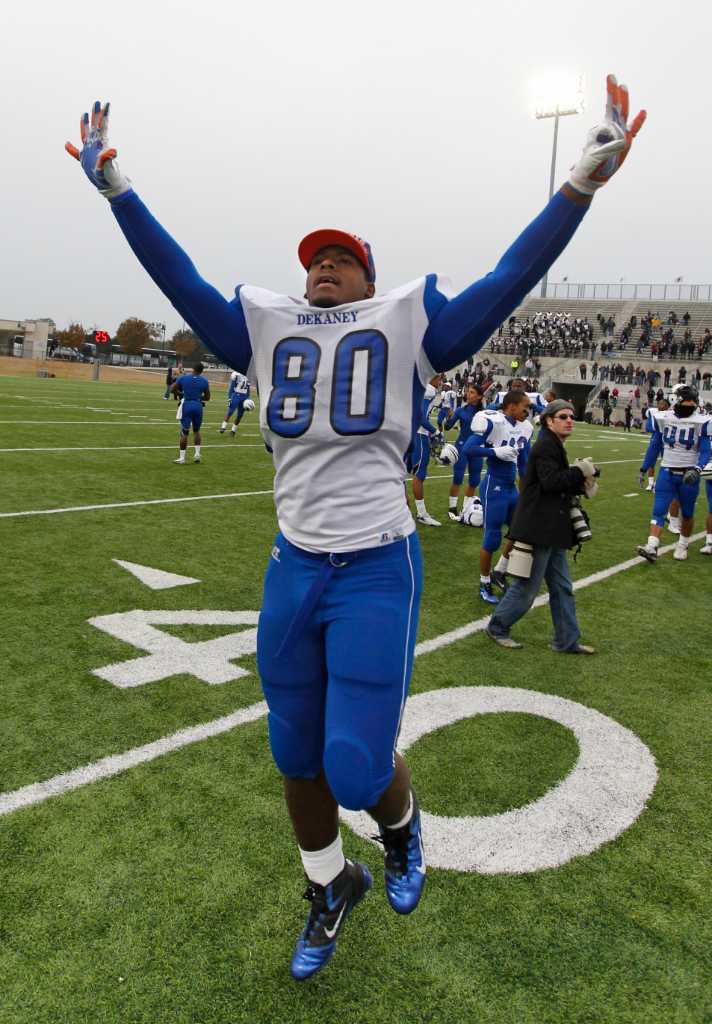 Dekaney earns spot in state final with rout of Timberview