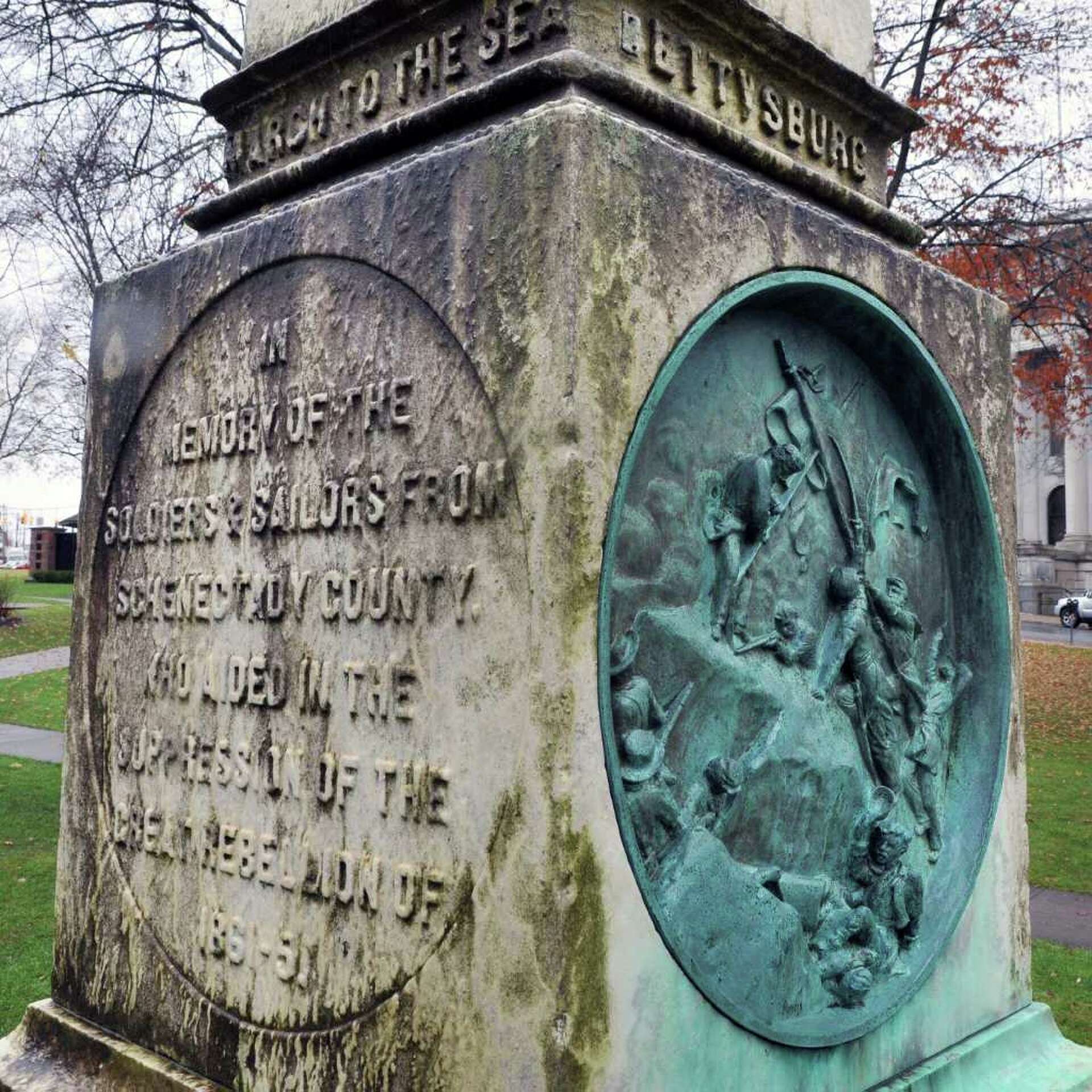 Civil War monuments still evocative