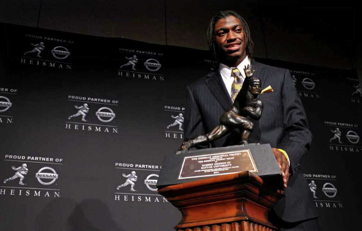 Griffin becomes Baylor's first Heisman winner