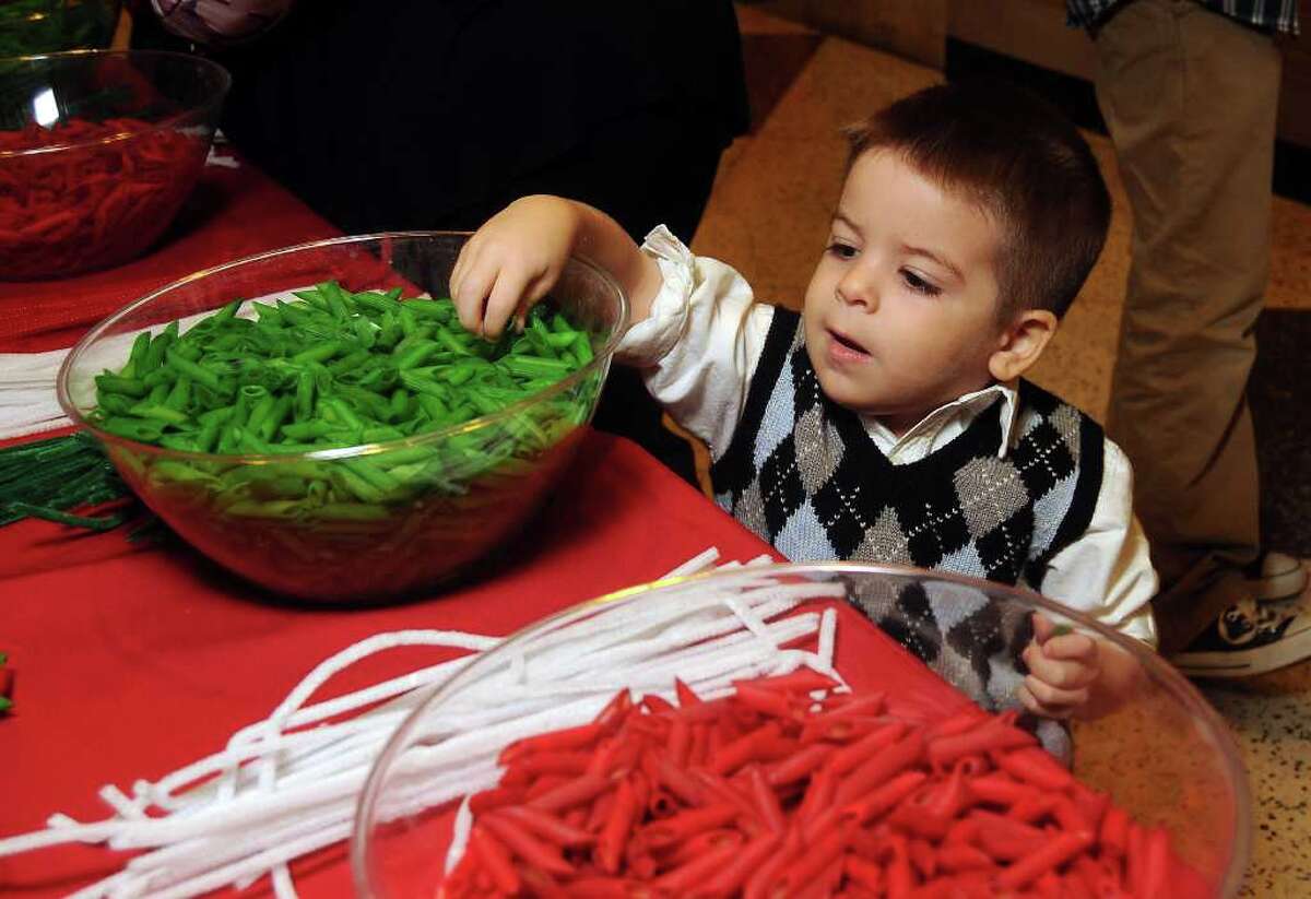 Kids (and their parents) play at Gingerbread Bash