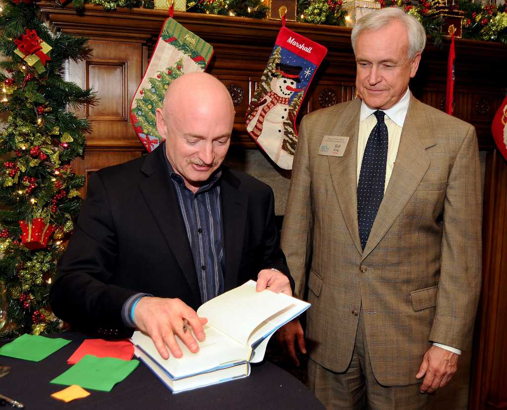 Mark Kelly book signing