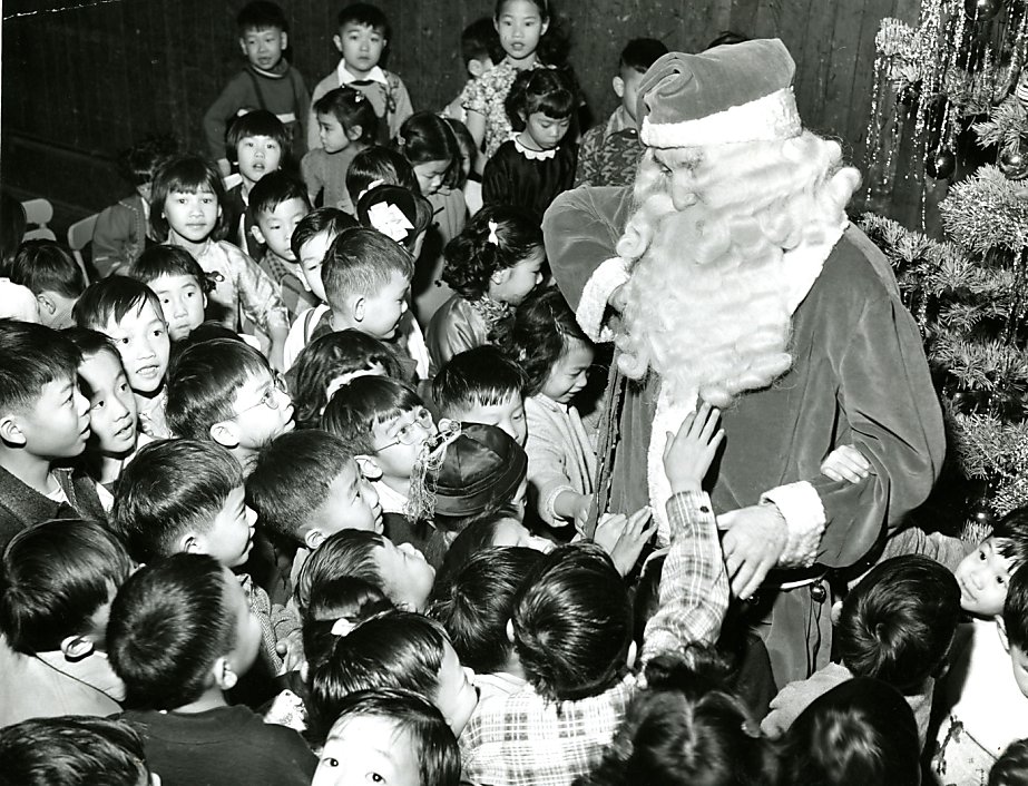 Let's go to the Morgue!: Six decades of Santa