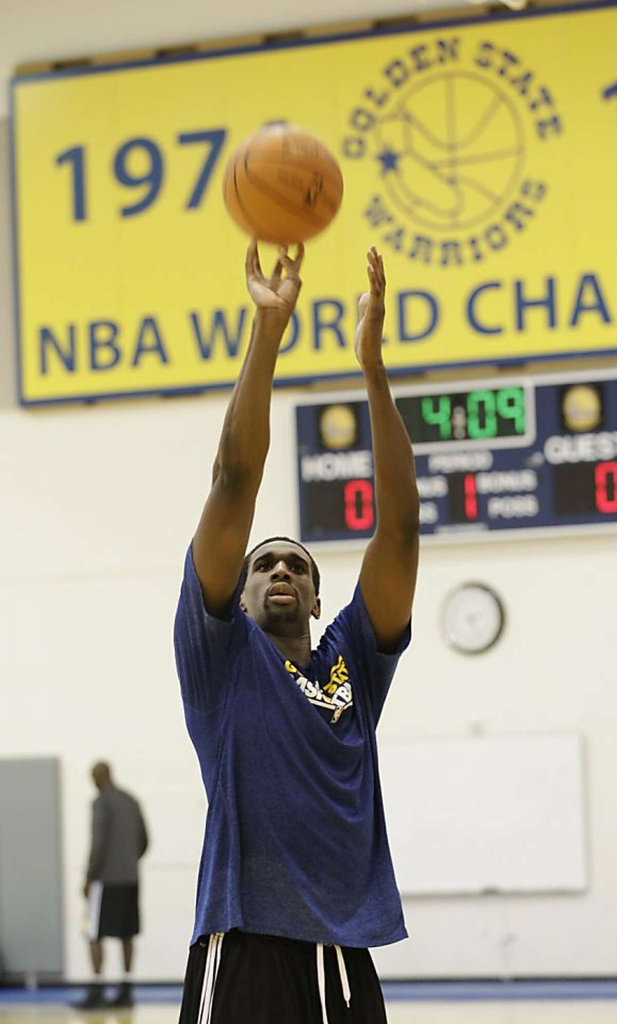 Warriors expect breakthrough for big man Ekpe Udoh