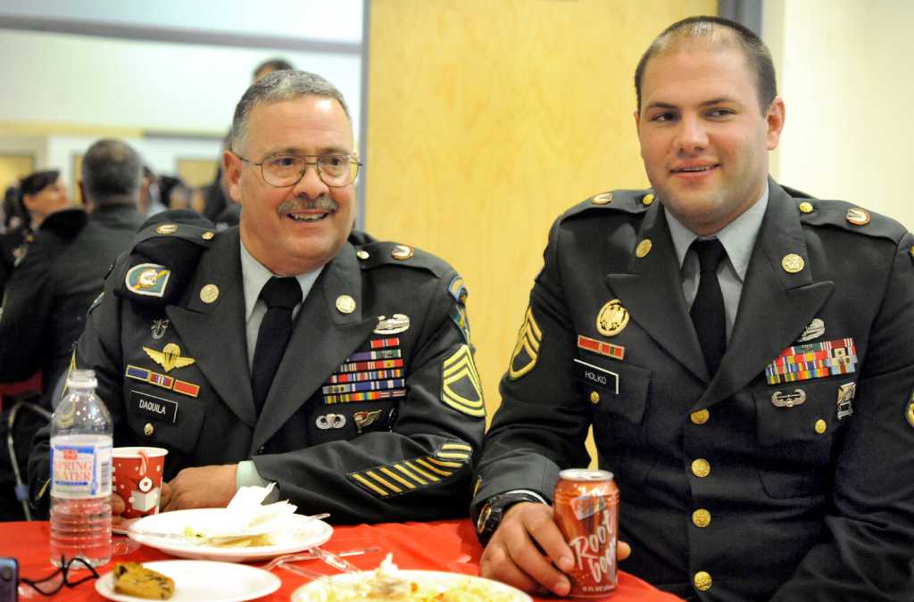 For the families of the troops