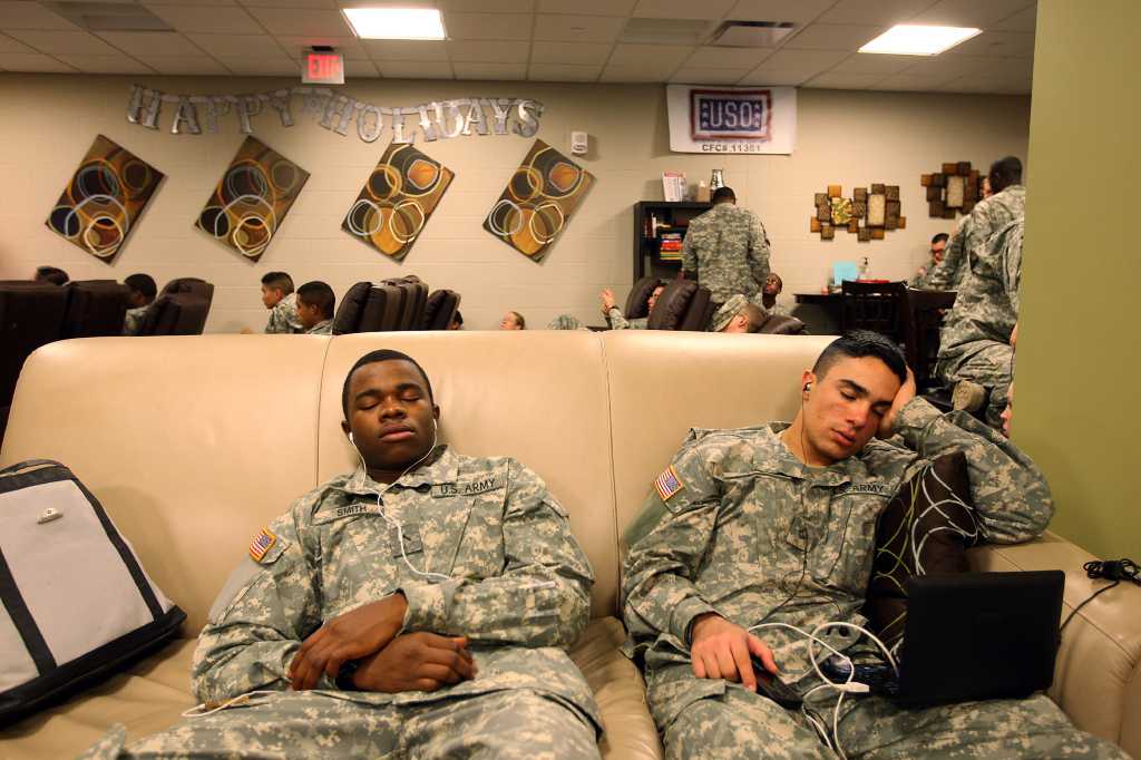 Exodus program sends troops home for holidays