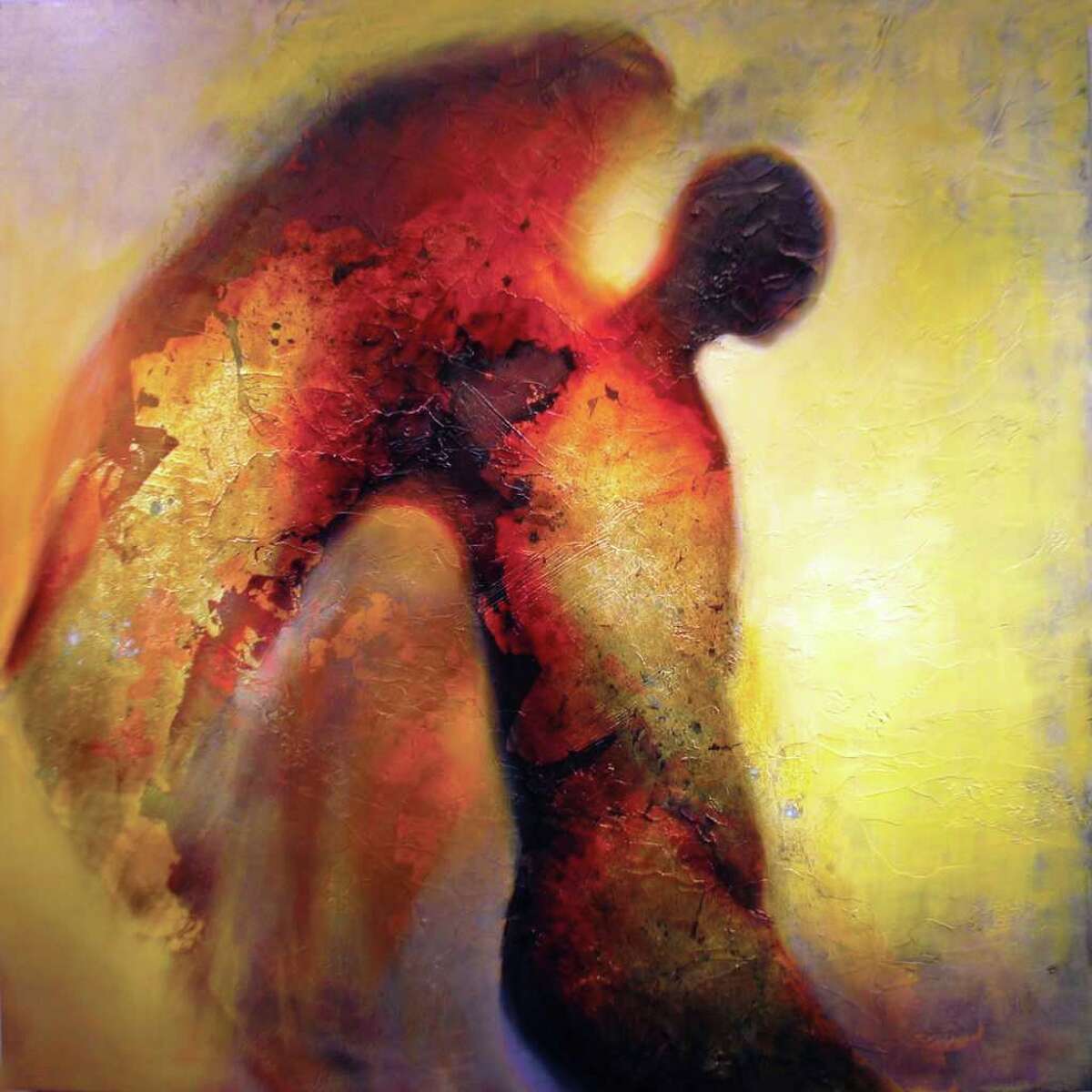 Did angel art soothe a restless spirit?