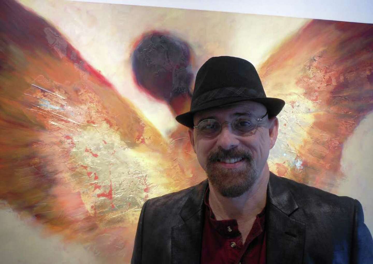 Did angel art soothe a restless spirit?