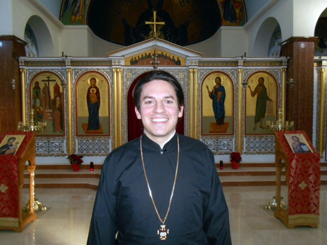 Future priest following in his father's footsteps