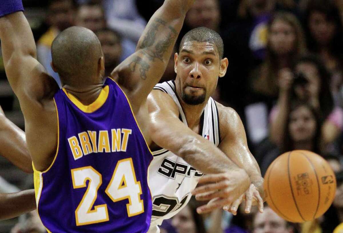 Tim Duncan vs. Kobe Bryant