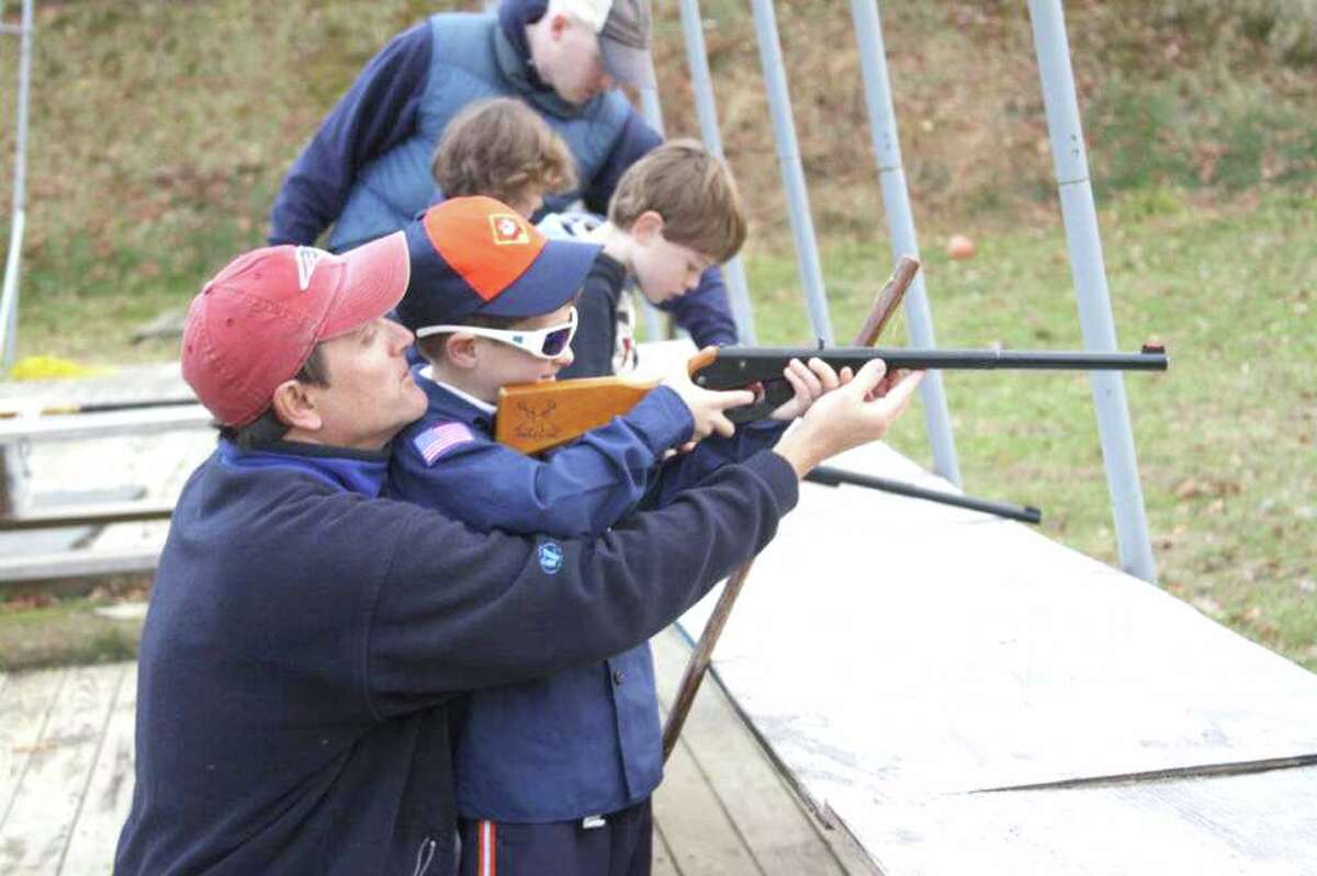 Eagle eyes: Scouts take part in "Turkey Shoot"