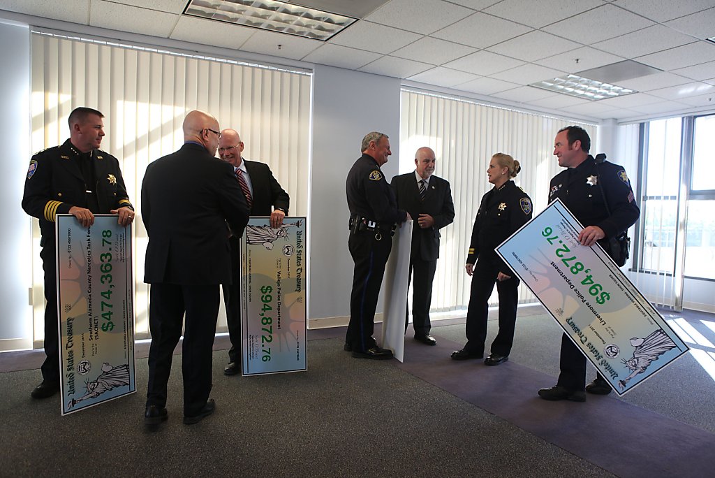 Hayward pot bust funds police departments' gear