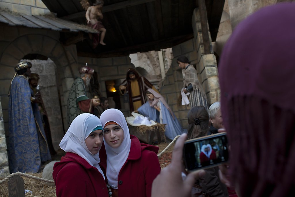 Bethlehem packed for traditional Christmas revelry