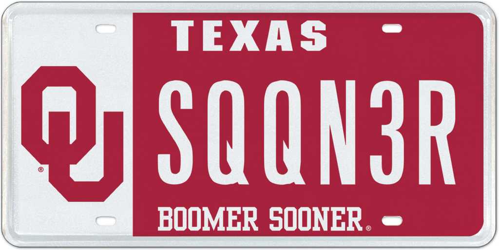 Loyalties clash on out-of-state school plates