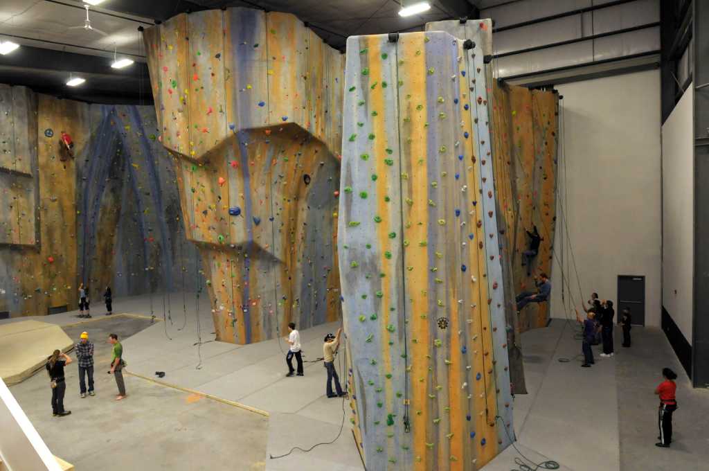 Rock wall all you'd want to handle