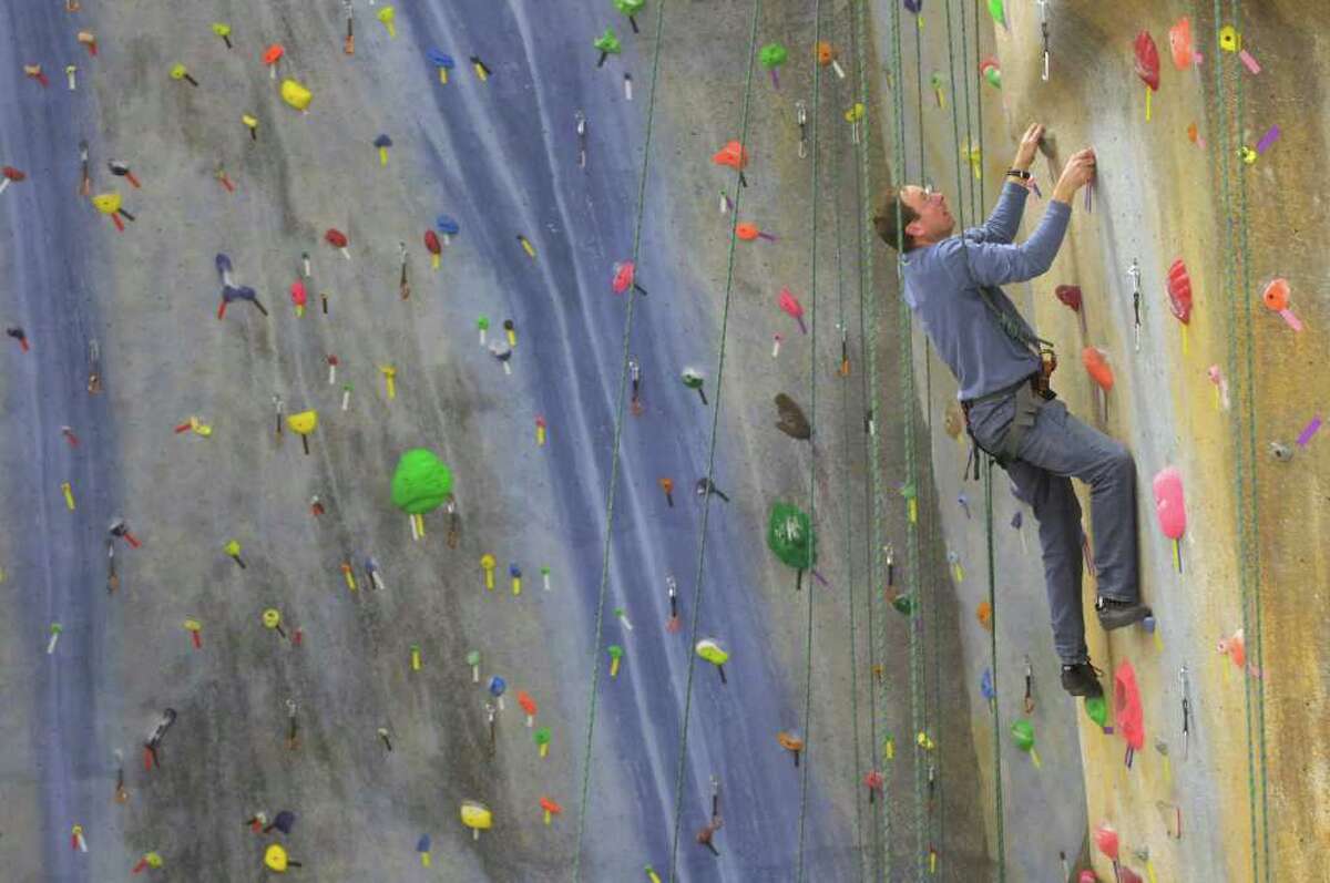 Rock wall all you'd want to handle