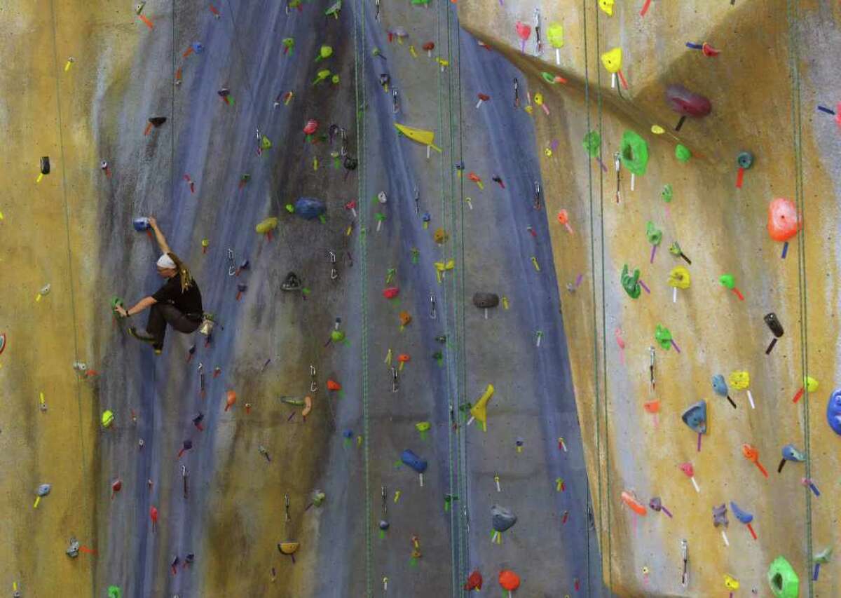 Rock wall all you'd want to handle