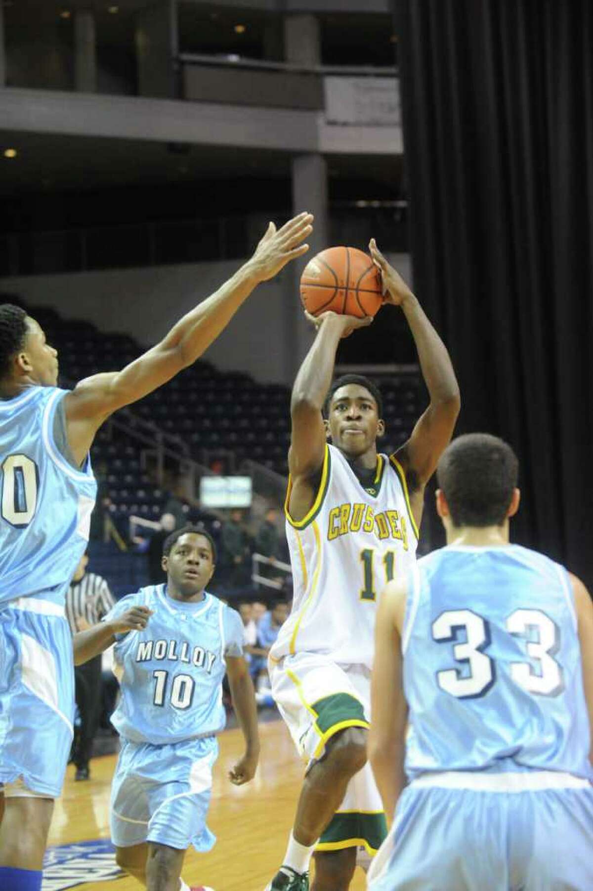 Trinity boys basketball beats Archbishop Molloy