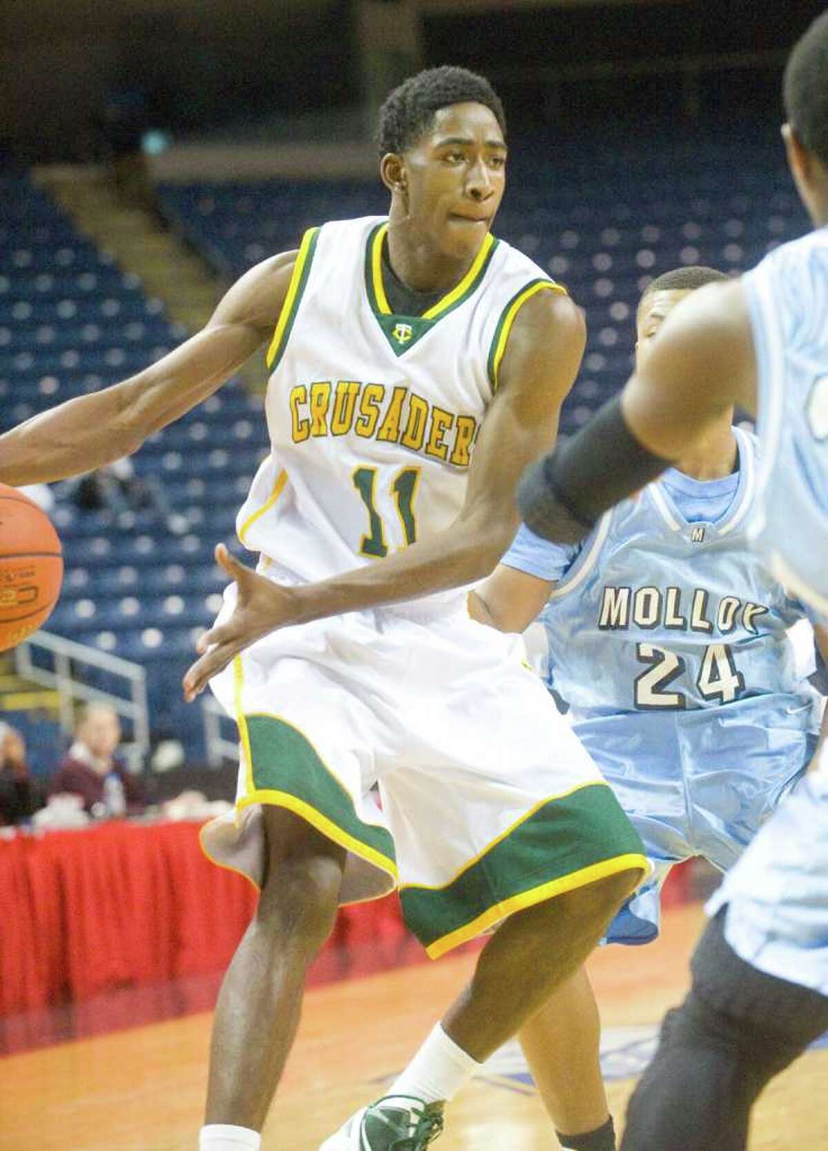 Trinity boys basketball beats Archbishop Molloy