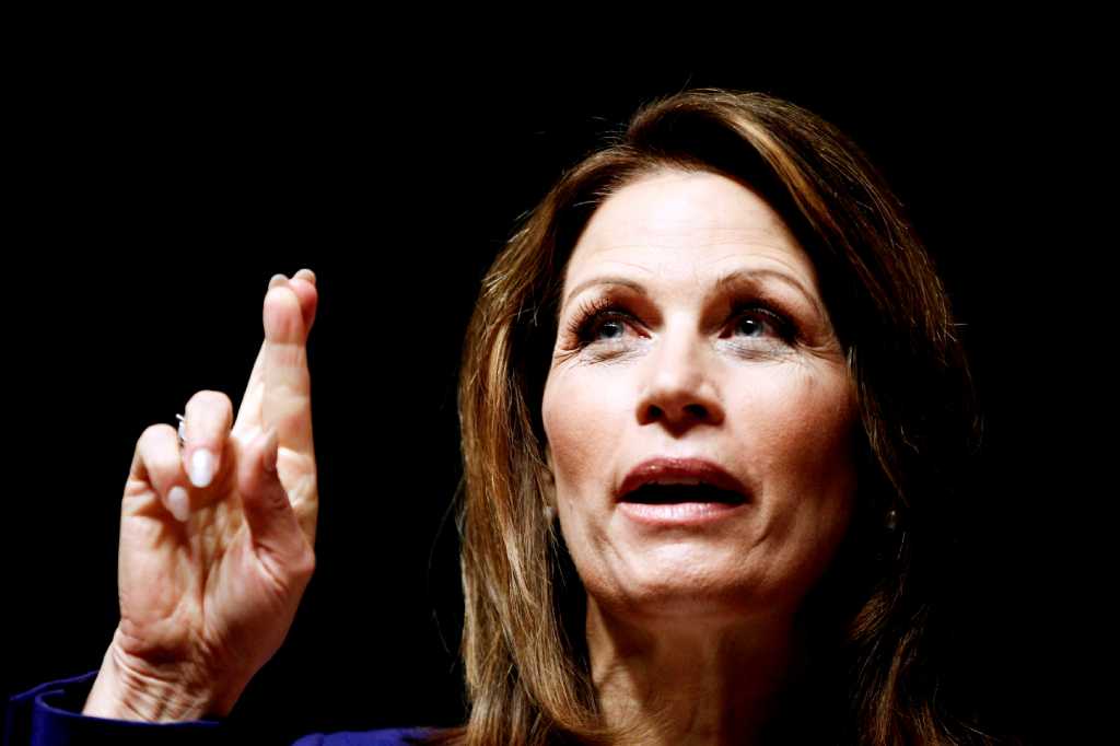 Bachmann vows to stay in GOP race despite setbacks