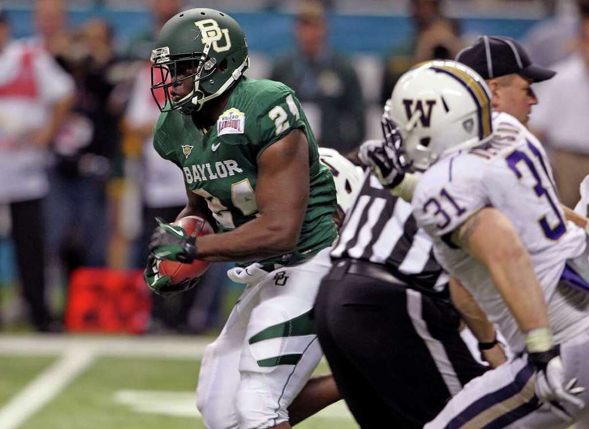 Griffin, Baylor win record-breaking Alamo Bowl 67-56