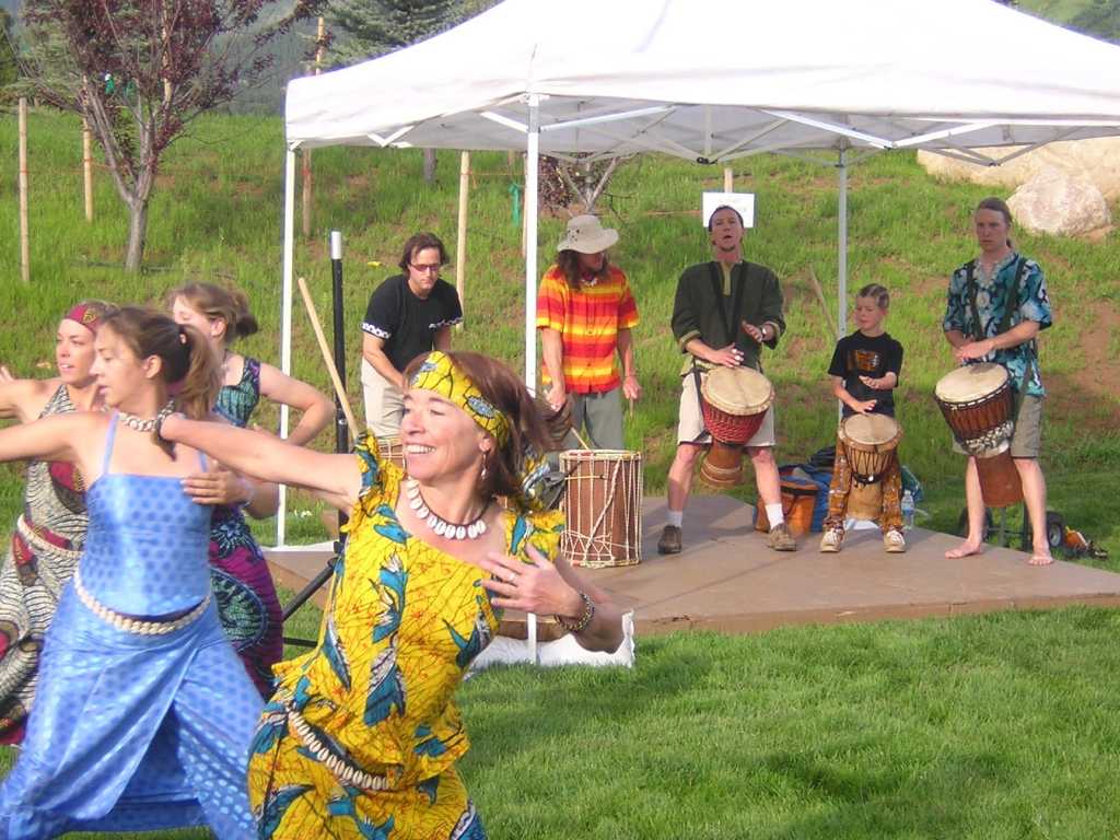 African dance gets locals moving to a tribal beat