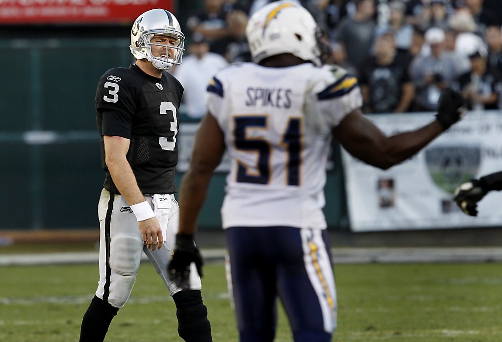 Raiders' Carson Palmer considers season a failure