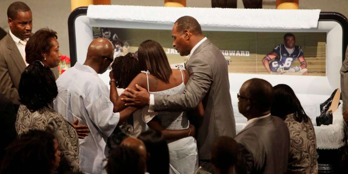 Hundreds say goodbye to Jasper Howard