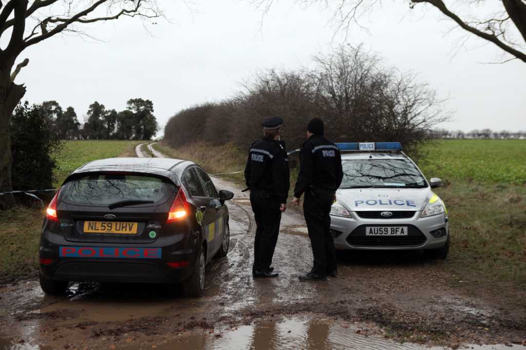 British police investigate discovery of body on queen's estate