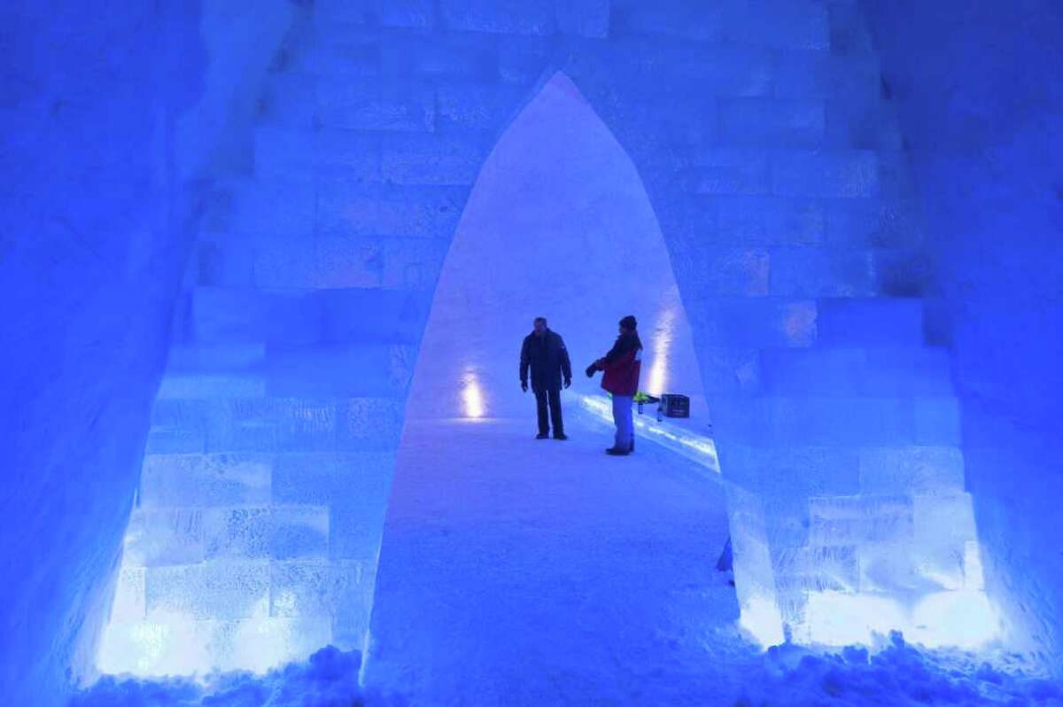 Stunning German "snow church"