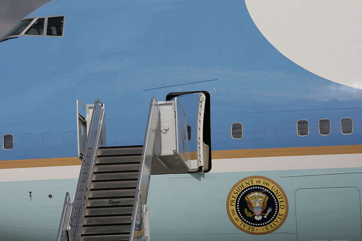 Awaiting Air Force One