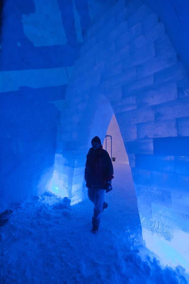 Stunning German "snow church"