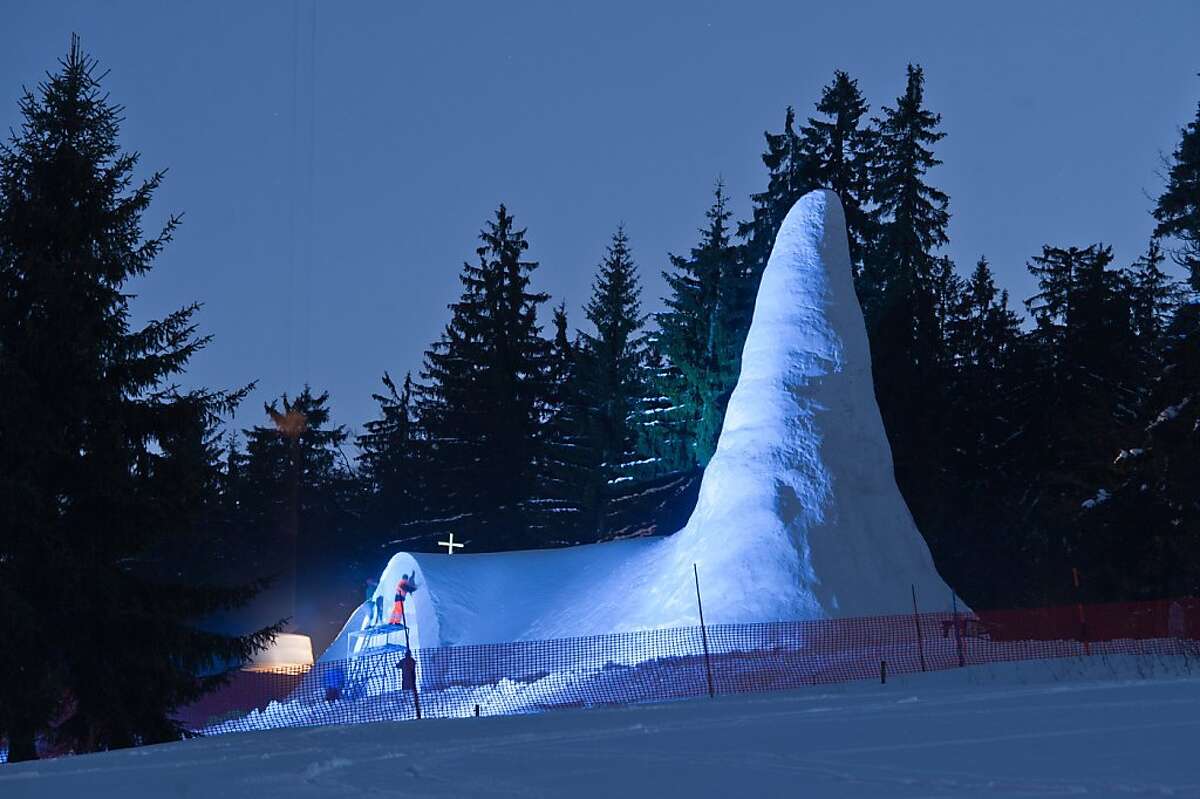 Stunning German "snow church"