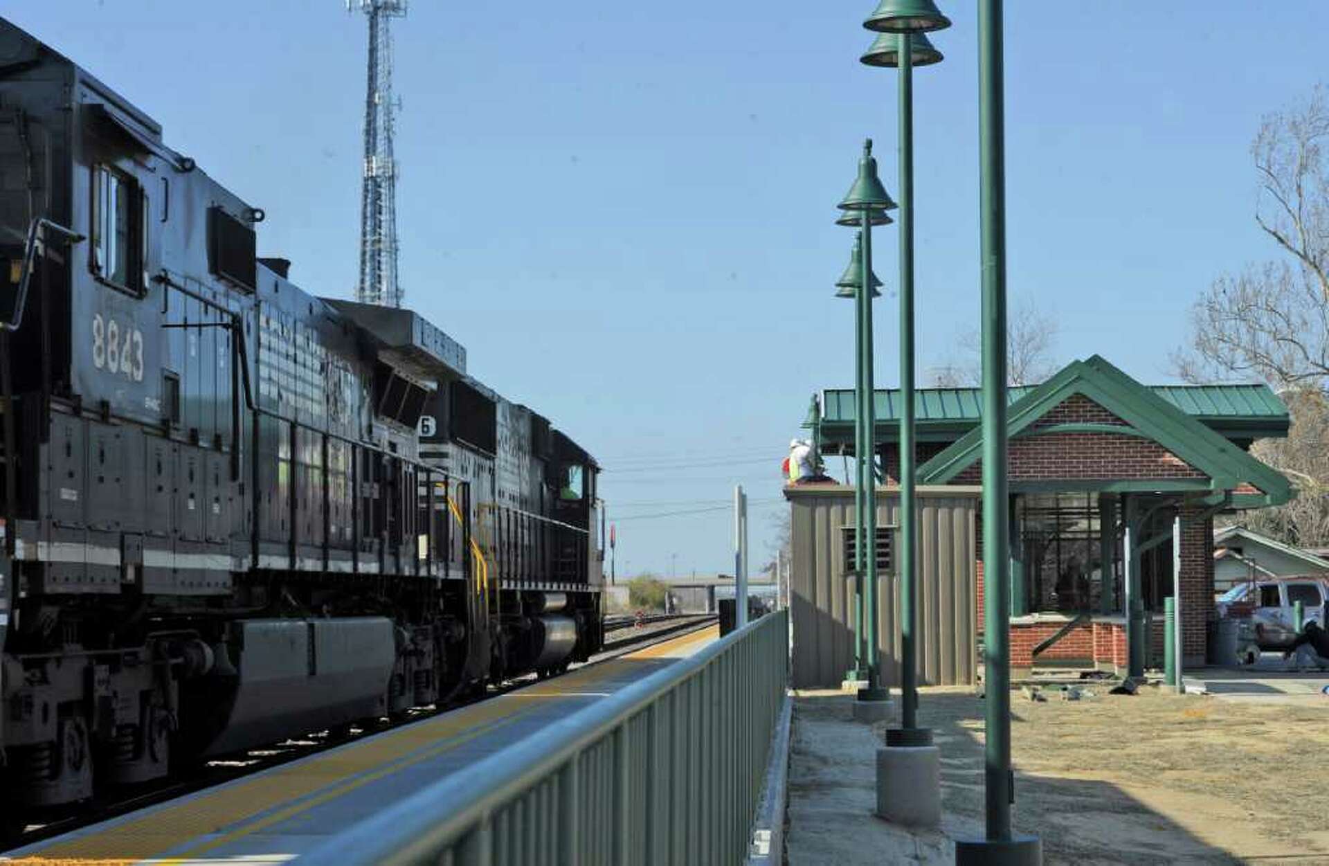 Unmanned Amtrak station nearing completion in Beaumont