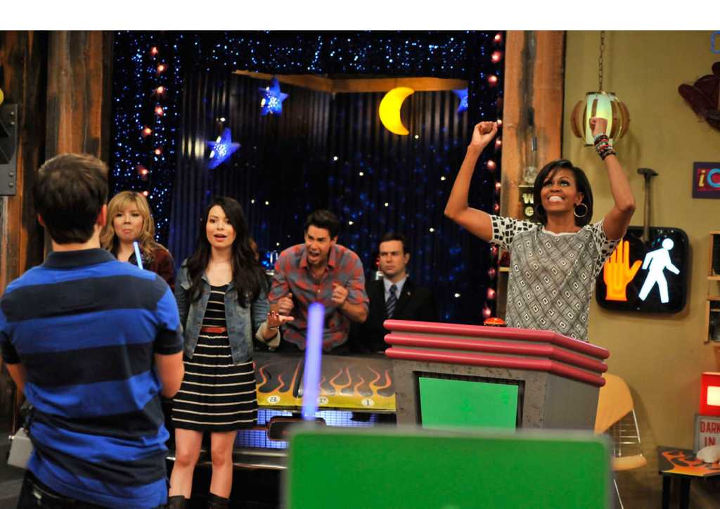 First lady on 'iCarly'