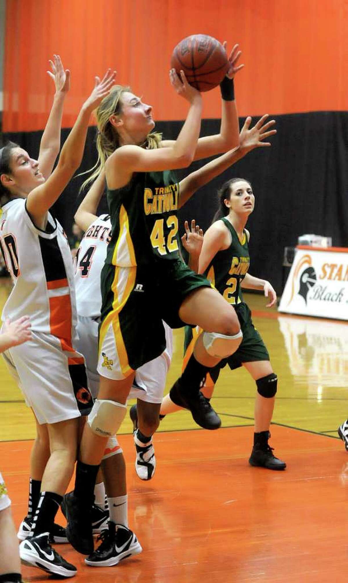 Griffin leads Trinity's defensive charge in win at Stamford