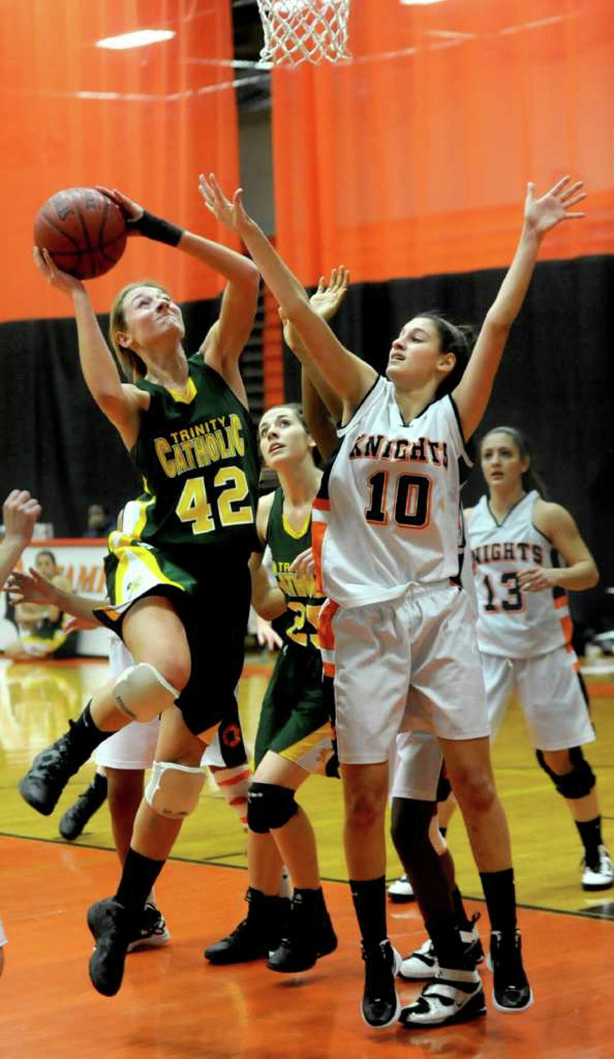 Griffin leads Trinity's defensive charge in win at Stamford
