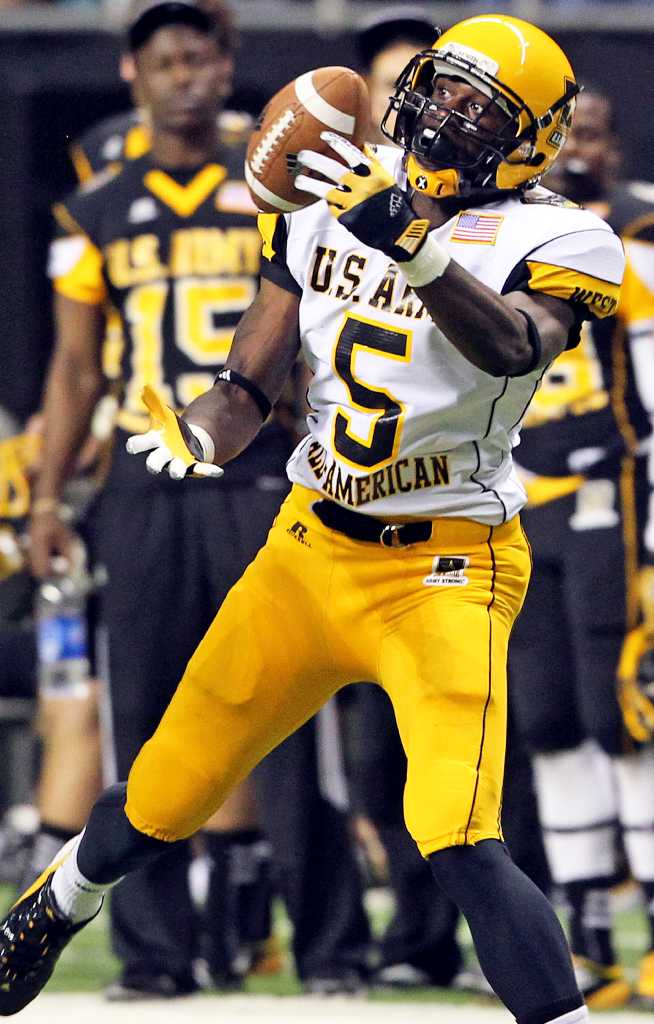 Star wide receiver leads West to all-star victory