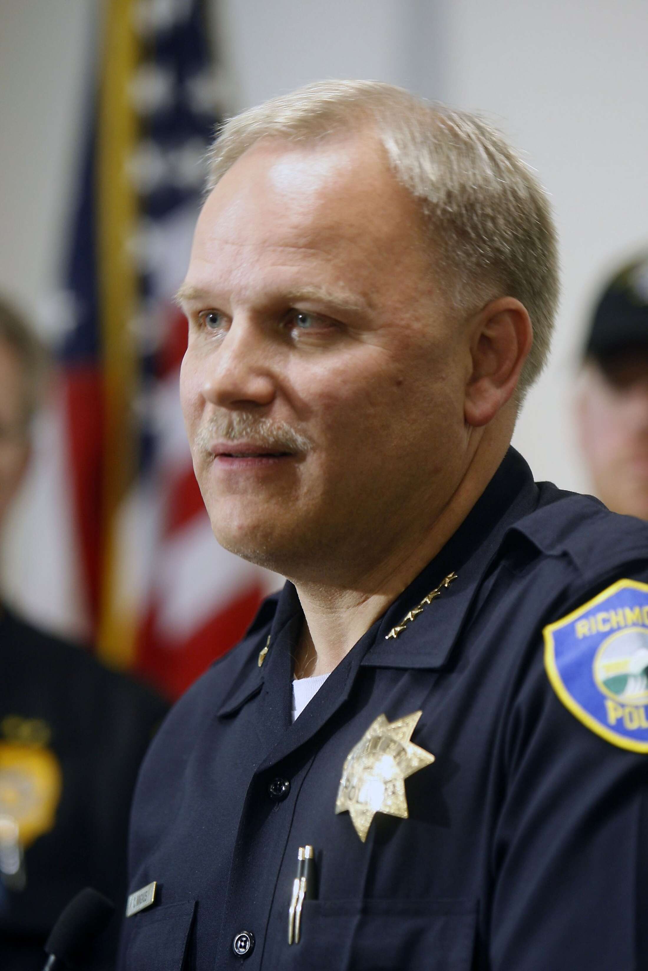 Richmond Police Chief Magnus says he’d hold protest sign again