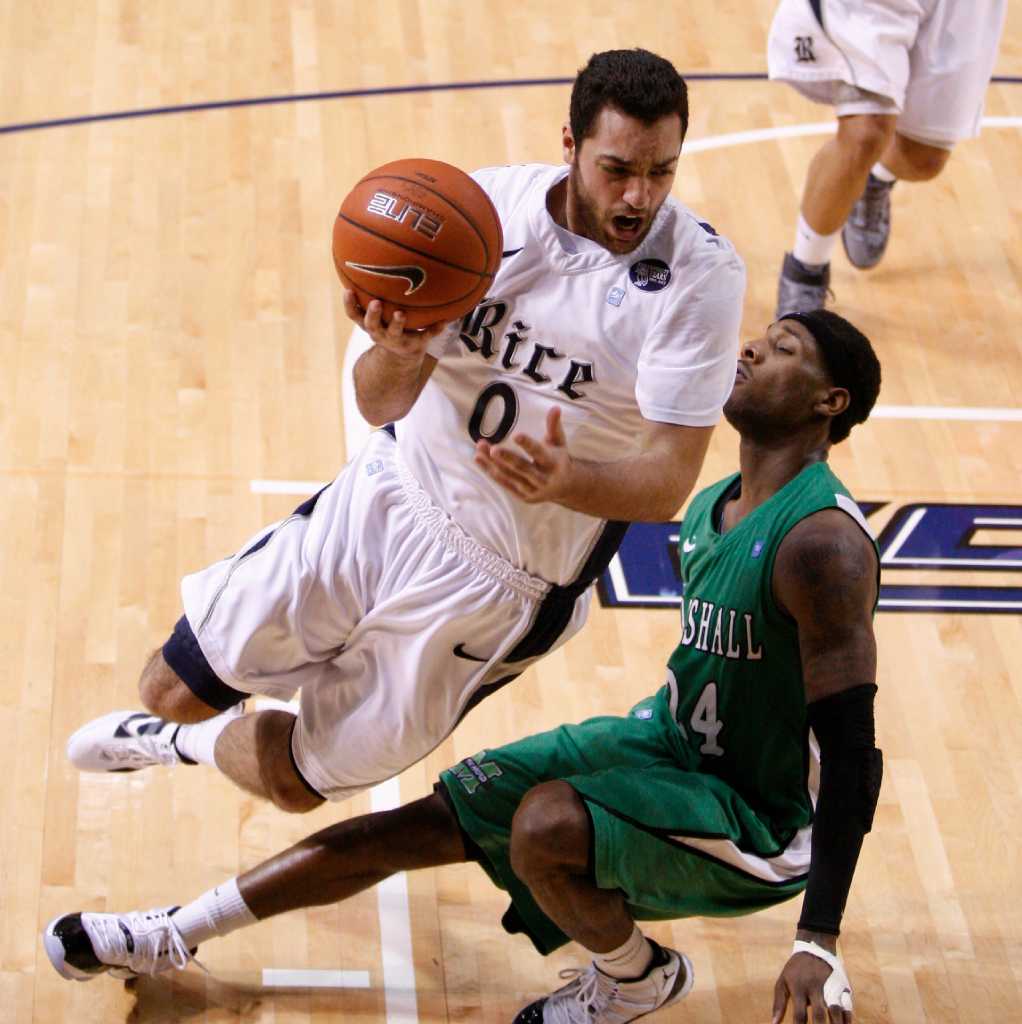 Rice falls to Marshall 63-61 in C-USA opener