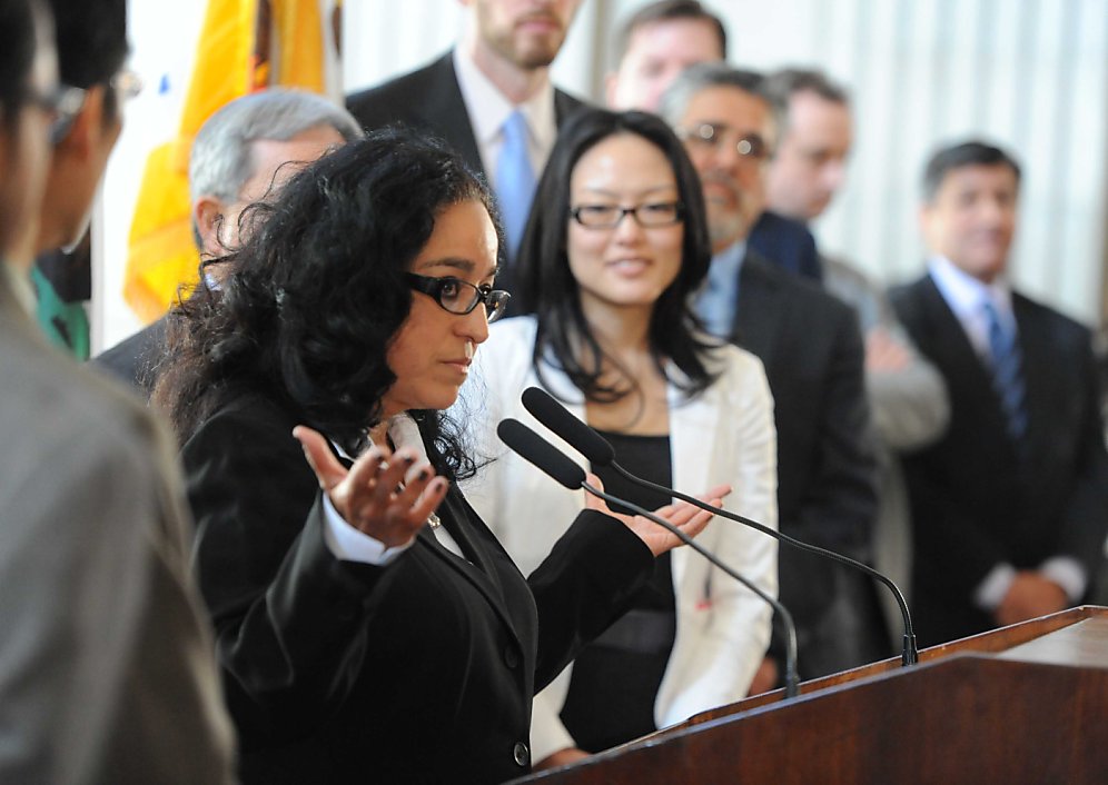 New supervisor Olague has ties to moderates, left