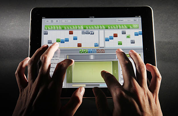 Artists, iPad making beautiful music
