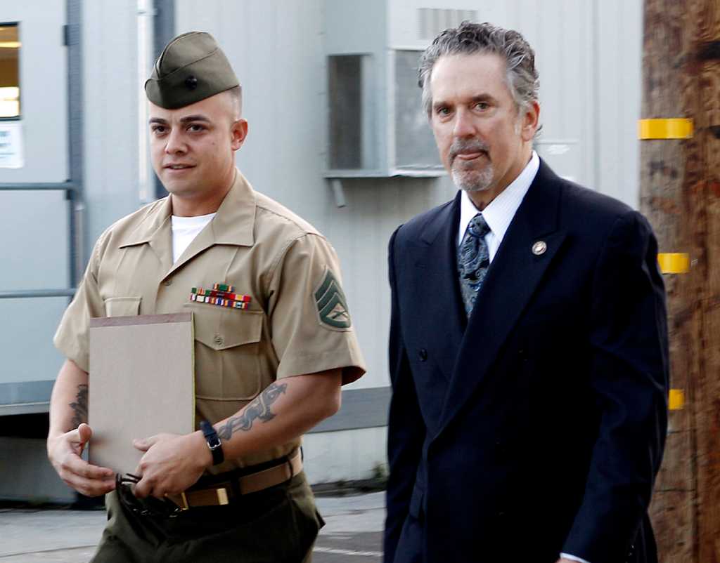 Marine accused of losing control in war crime