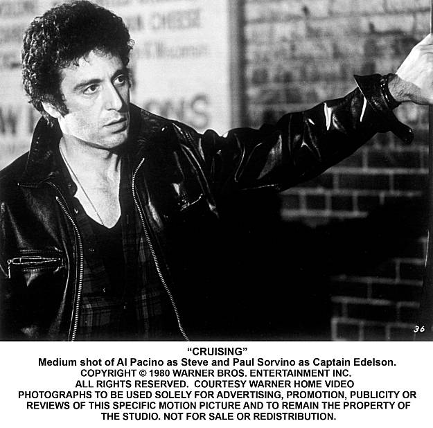 SPEAKING OF DVDS: WILLIAM FRIEDKIN ON 'CRUISING'}
