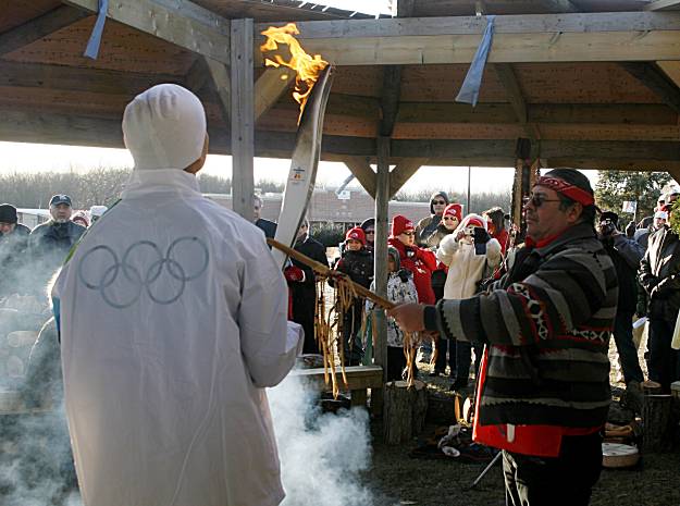 The path of the torch