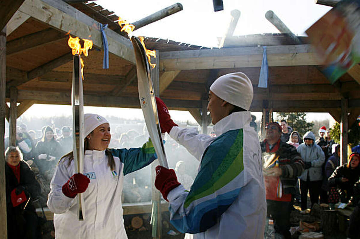 The path of the torch