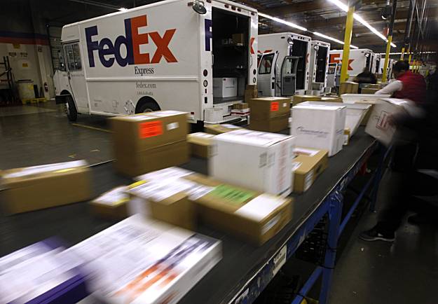 Record volume of packages delivered this year