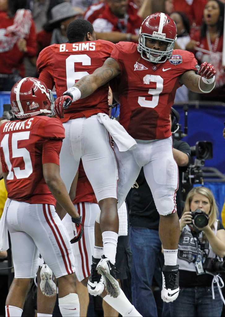 No. 2 Alabama beats No. 1 LSU 21-0 for BCS title
