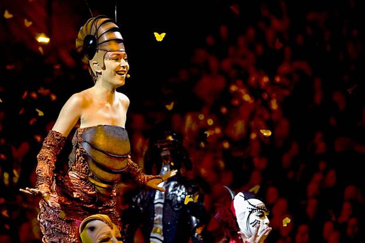 Bugs in Cirque's 'Ovo' make up for pesky music