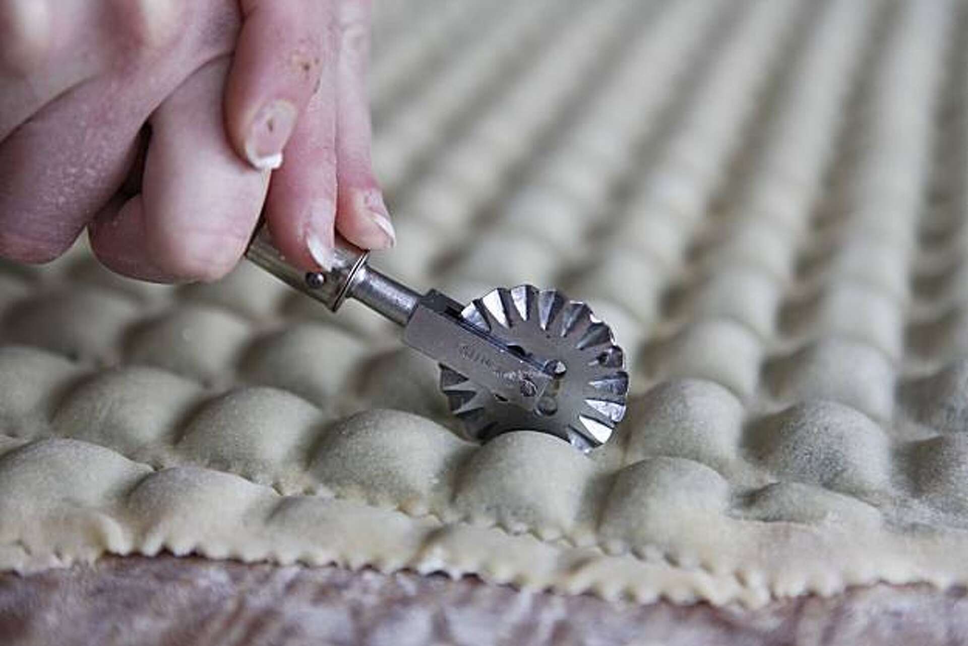 Make 1,000 ravioli? It must be the holiday season